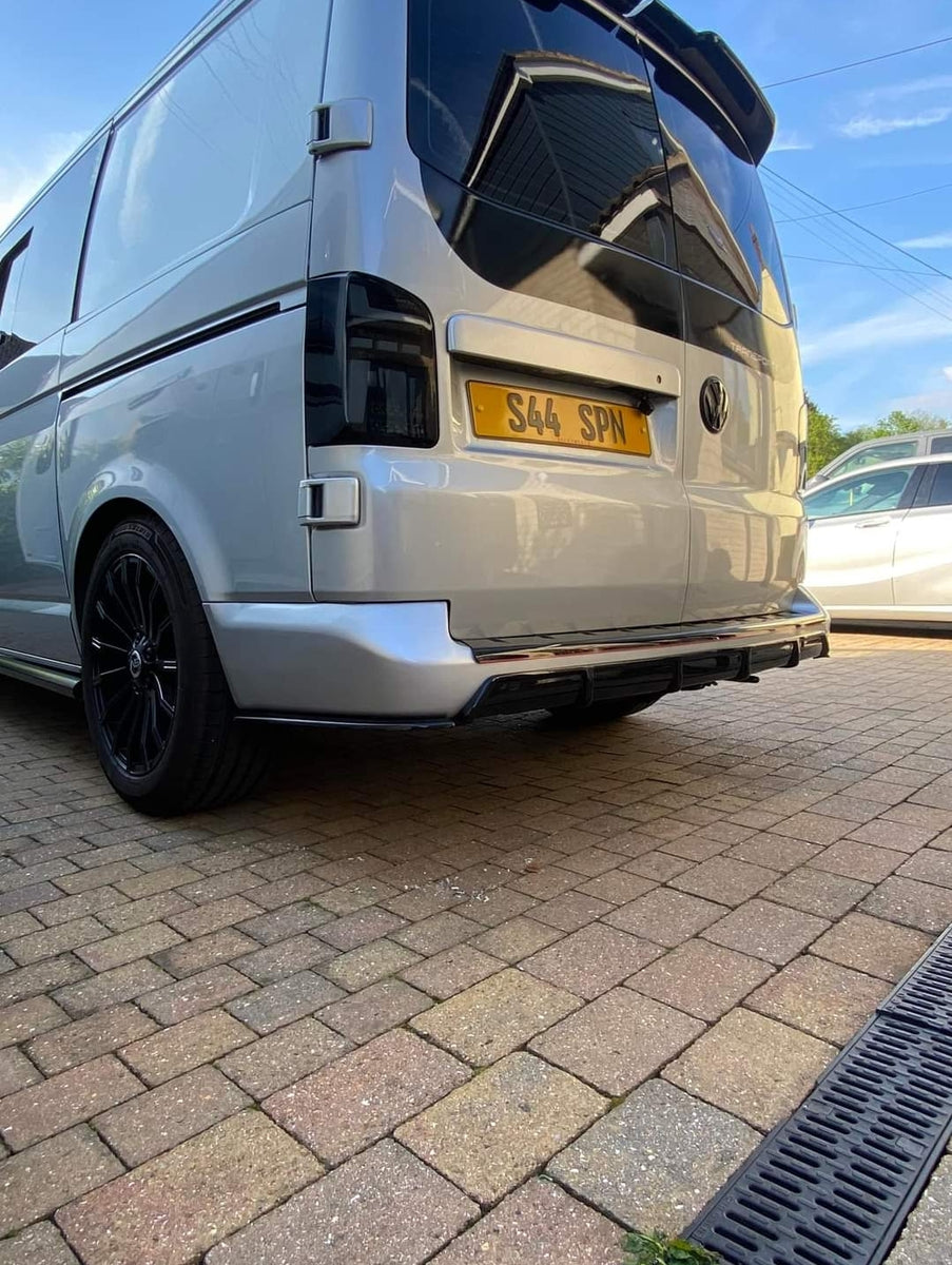 VW T5 Transporter Rear Bumper Diffuser ES DESIGN – extremestyledesign