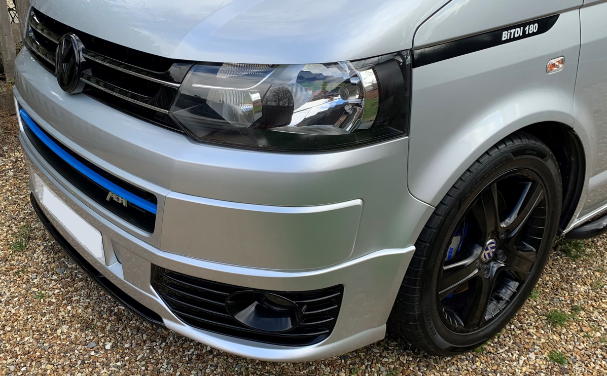 VW T5.1 Sportline Front Splitter V1 ES DESIGN – extremestyledesign